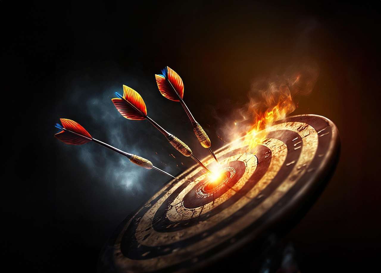 Adapting rules for darts themed events: Event gold!