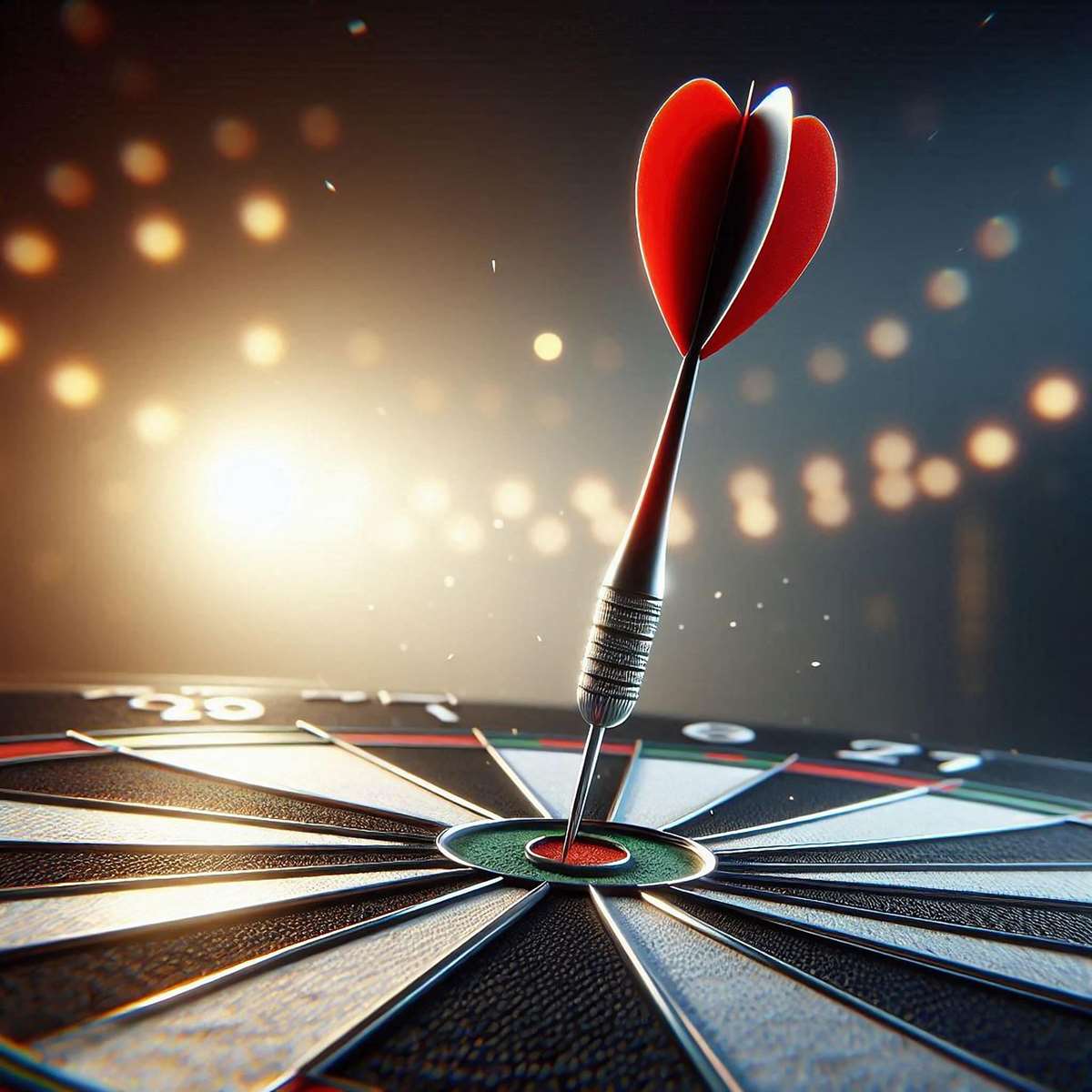 Visual perception of dartboard dimensions from the oche: Hit More 🎯